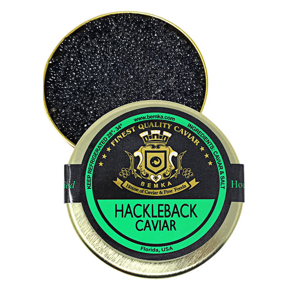 Hackleback Sturgeon Caviar - 250 Gram