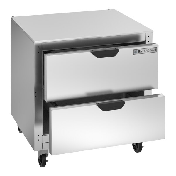 Beverage-Air UCRD32AHC-2 32" 2 Drawer Undercounter Refrigerator