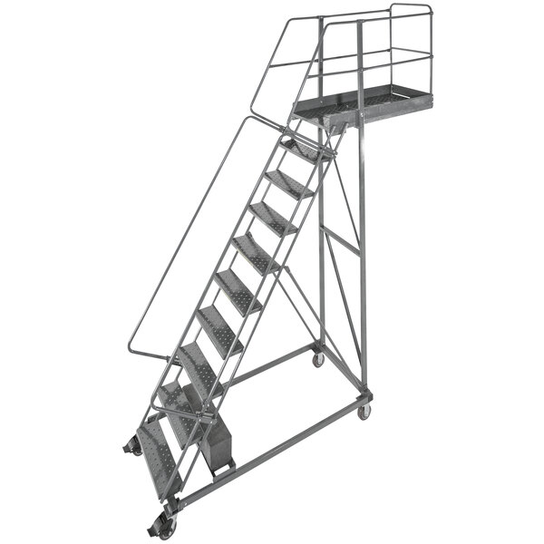 Ballymore CL-10-42 Perforated 10-Step Heavy-Duty Steel Rolling ...