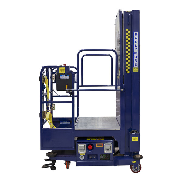 Ballymore PS-10 14' Battery-Powered Hydraulic Stocking Lift with Cargo ...