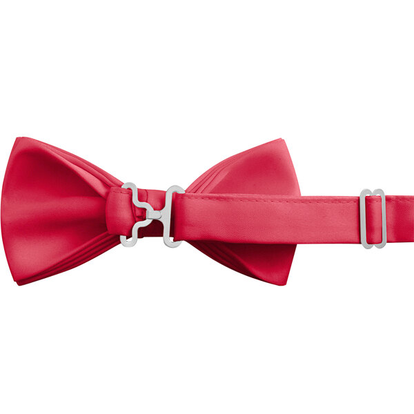 Henry Segal Scarlet 2"(H) x 4 1/2" (W) Adjustable Band Poly-Satin Bow Tie