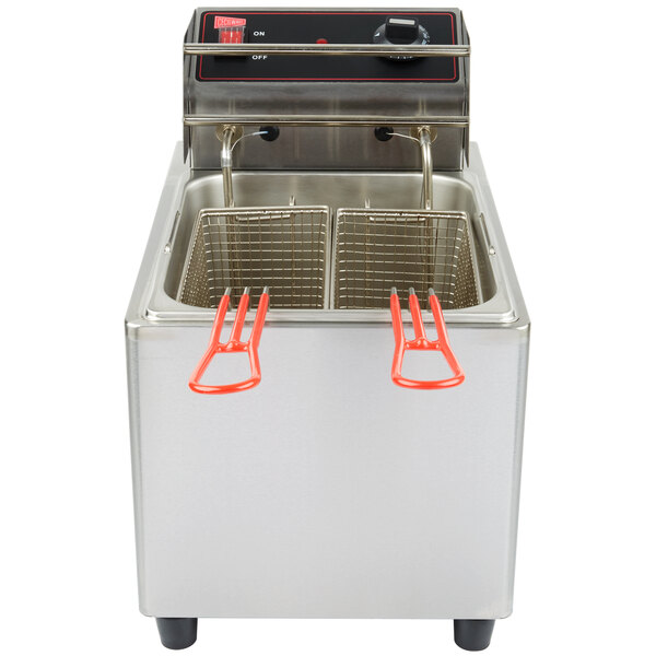 Cecilware EL15 Stainless Steel Electric Commercial Countertop Deep ...