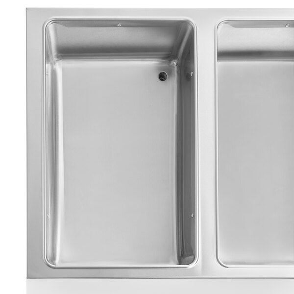 ServIt Three Pan Sealed Well Electric Steam Table with Partially ...