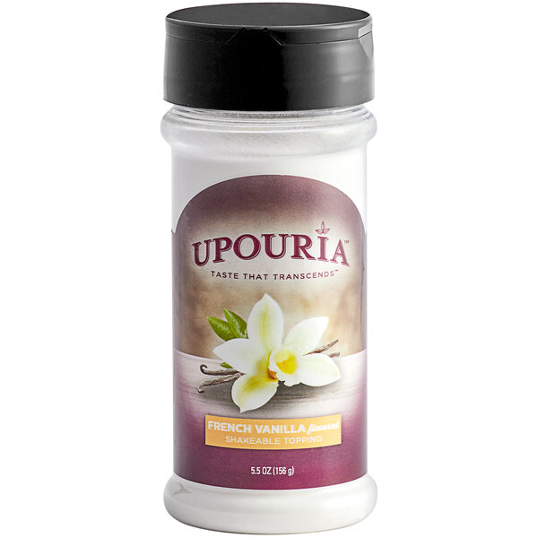 UPOURIA® French Vanilla Shakeable Coffee Topping 5.5 oz.