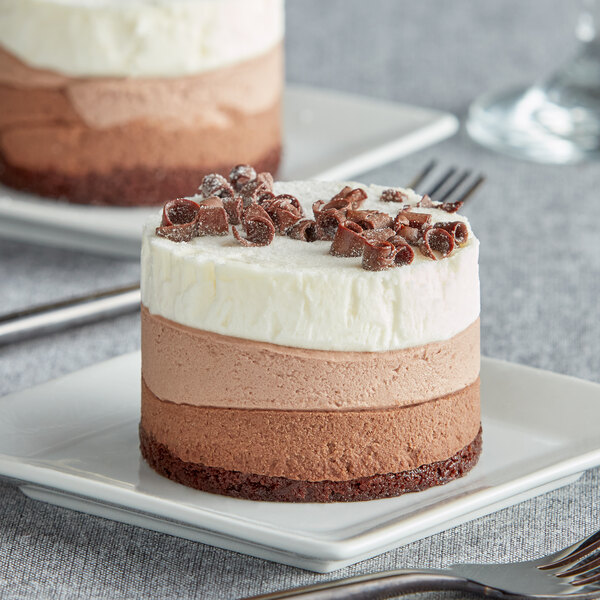 David's Cookies Annie's Individual Chocolate Trilogy Cake 5.75 oz. - 24 ...