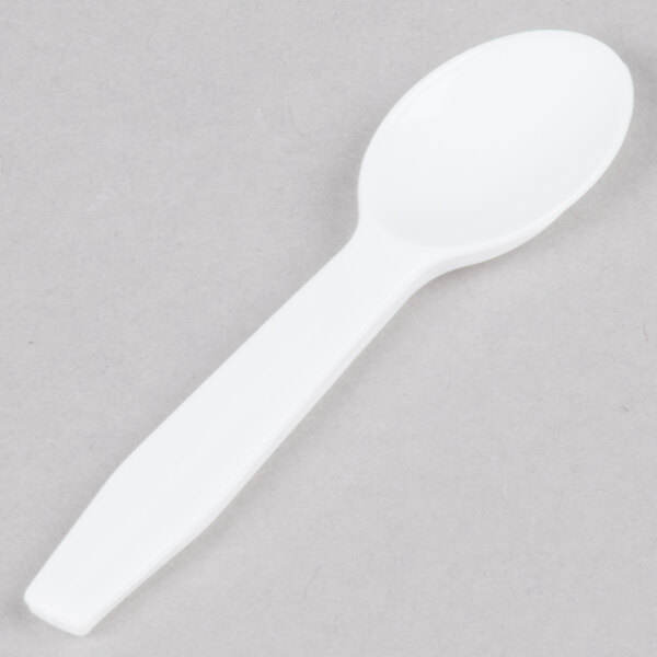 Royal Paper RTS3000 3" Plastic Taster Spoon - 3000/Case