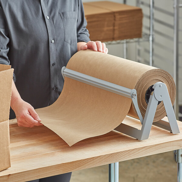 Lavex Natural Brown Packing Paper Roll 40# (18" x 765')