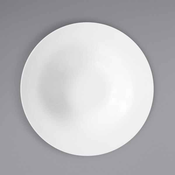 Fortessa 6200.F0000.90 Ilona 20 oz. Bright White Wide Rim China Pasta ...