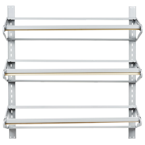 Bulman T292-36 36" Horizontal Three Paper Roll Wall Rack