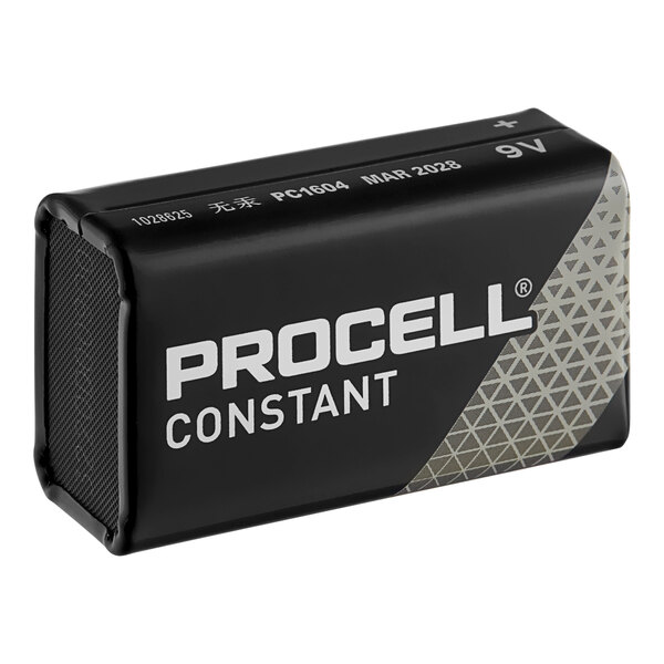 Procell PC1604 Constant 9V Alkaline Batteries - 12/Pack