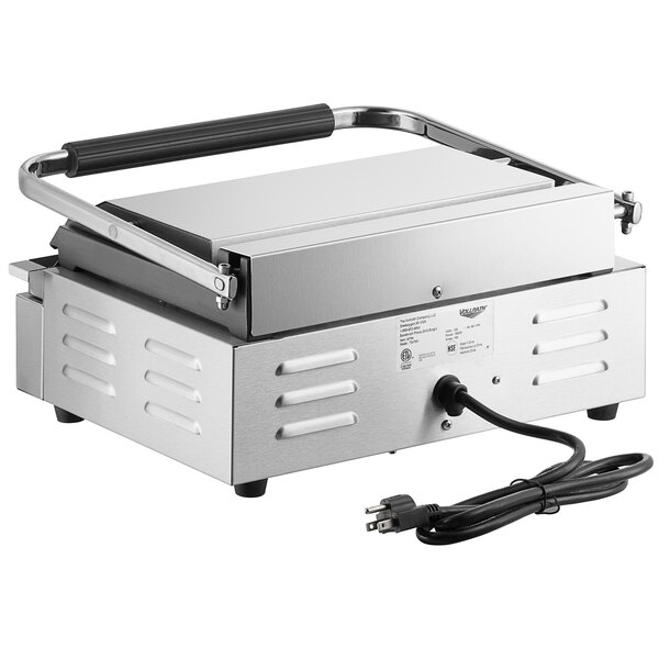 Vollrath 40794 Cayenne Cast Iron Panini-Style Sandwich Press - 120V, 1800W