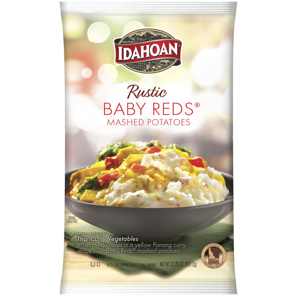Idahoan Rustic Baby Reds Mashed Potatoes 32.85 oz. Pouch