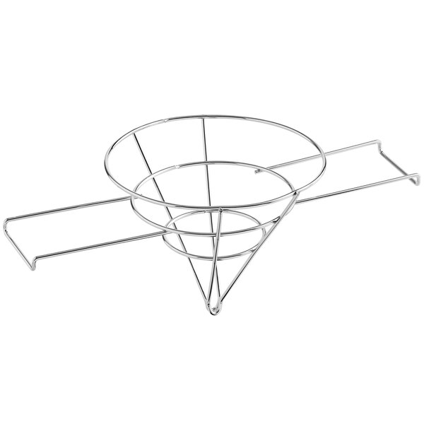 Fryclone 10" Chrome-Plated Steel Fryer Oil Cone Filter Holder