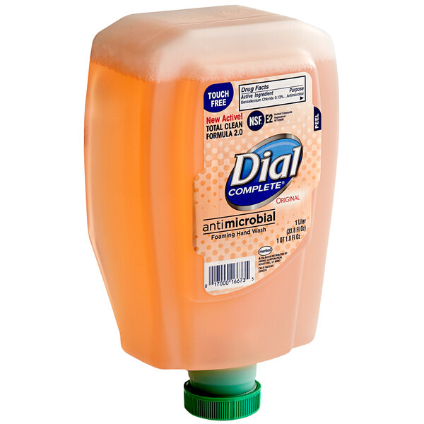 Dial DIA16674 Complete Original Antibacterial 1 Liter Foaming Hand Wash ...