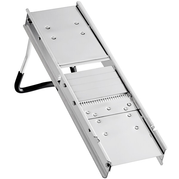 Choice Stainless Steel Mandoline with 2 Built-In Blades and 3-Piece ...
