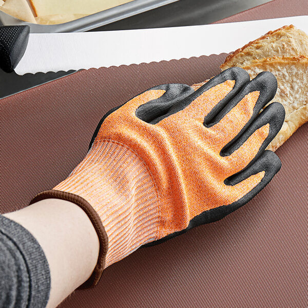 Mercer Culinary Millennia A4 Level Cut-Resistant Food Processing Gloves ...