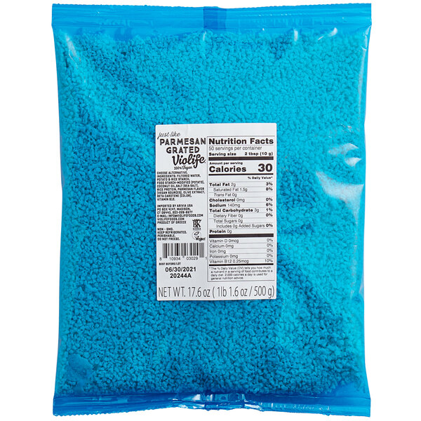 Violife Parmesan Vegan Cheese (Grated, 1.1 lb) - 10/Case