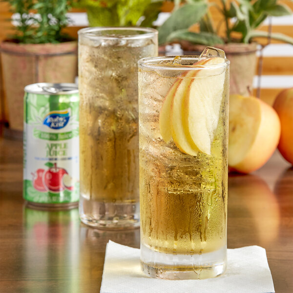 Ruby Kist 5.5 fl. oz. Apple Juice - 48/Case