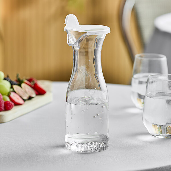 GET BW-1050-CL 18 oz. Customizable Polycarbonate Wine / Juice Decanter ...