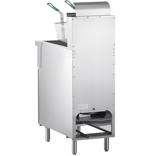 CPG Open Pot Fryer (Natural Gas, 50 lb. Capacity)