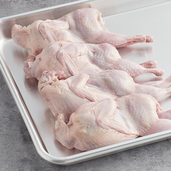 Manchester Farms 4 oz. Fresh Whole Quail - 24/Case