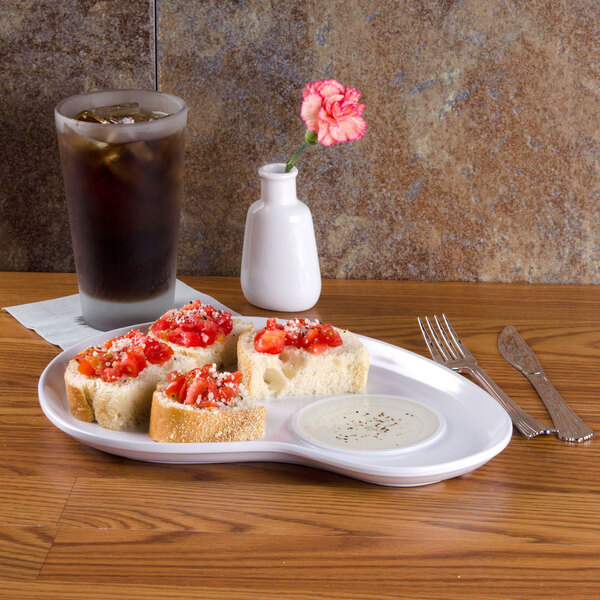 GET PP-976-W Let's Party White 12" Palette Plate - 12/Pack