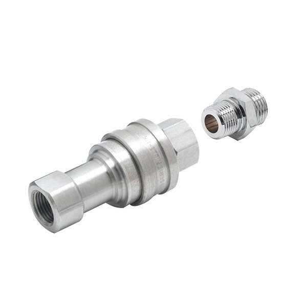 T&S B-0273-QD Chrome Plated Washdown Quick Disconnect Assembly