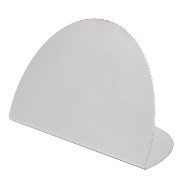 American Metalcraft SMS1 2 1/2" Stainless Steel Menu / Card Sign