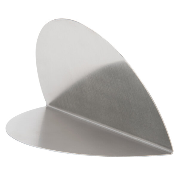 American Metalcraft SMS1 2 1/2" Stainless Steel Menu / Card Sign