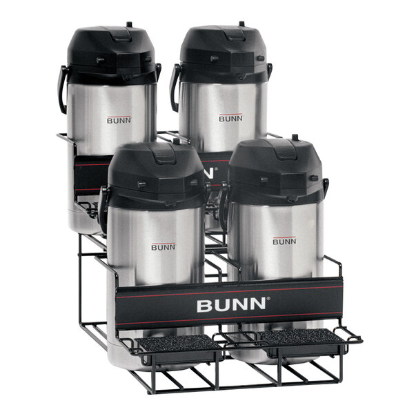 Bunn 35728.0003 UNIV-4 APR Two Tier Four Pot Universal Airpot Rack