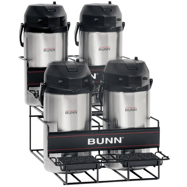 Bunn 35728.0003 UNIV-4 APR Two Tier Four Pot Universal Airpot Rack