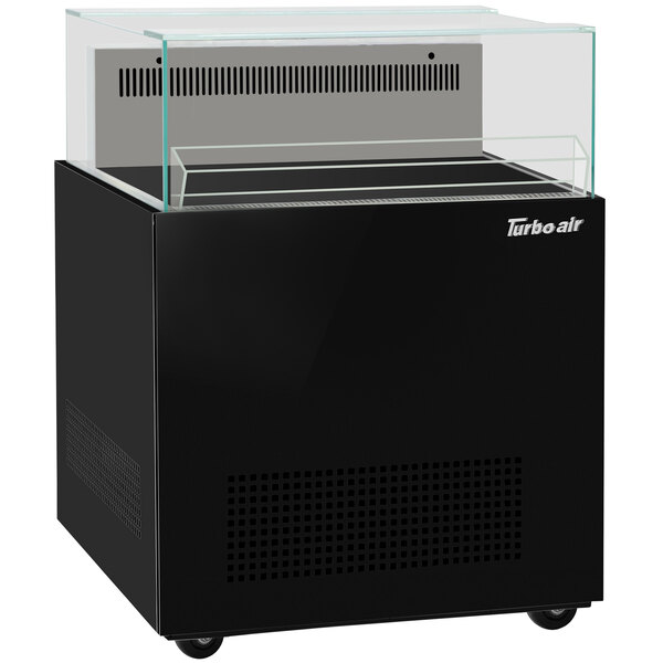 Turbo Air TOS-30NN-D-B 30 1/4" Black Sandwich and Cheese Display Case ...