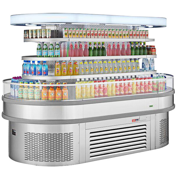 Turbo Air Self-Serve Merchandiser TIOM-48RSRS-N 48" Stainless Steel ...