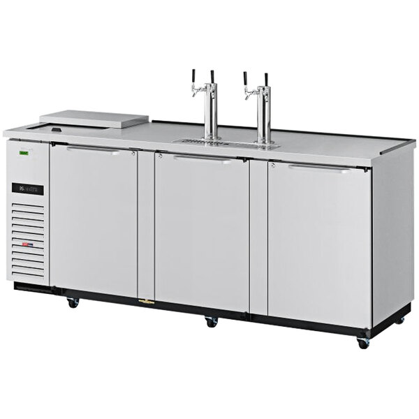 Turbo Air Super Deluxe TCB-4SDD-N Stainless Steel Beer Dispenser with ...