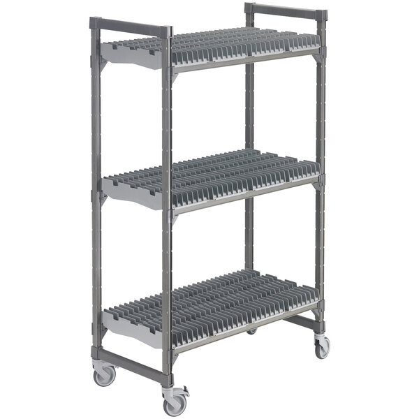 Cambro EMU244878DRPKG Camshelving® Elements Drying Rack Cart - 24" x 48 ...
