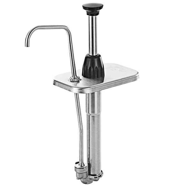 Server 87660 Stainless Steel 2 oz. Pump with Lid for Standard 3.5 Qt ...