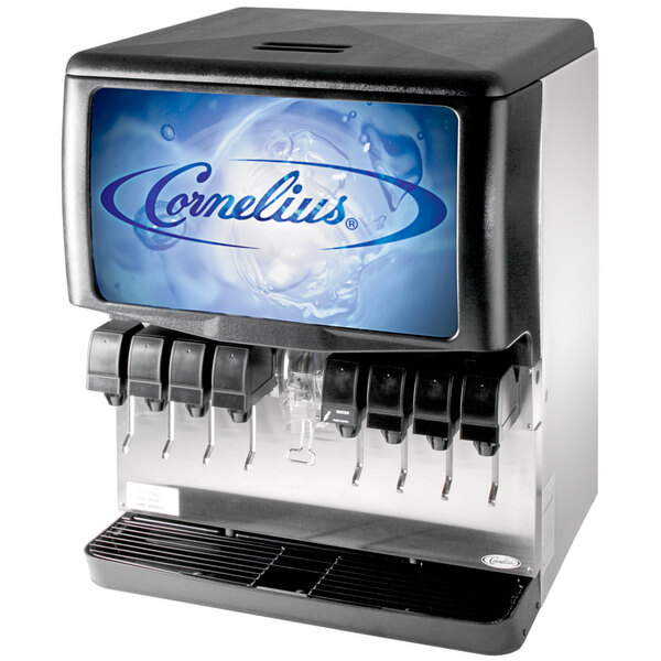 Cornelius 0528552 Enduro 250 Countertop Ice / Beverage Dispenser with 8 ...