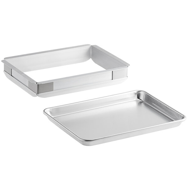 Baker's Lane 9 1/2" x 13" Quarter Size Extender and Bun Pan Sheet Cake ...