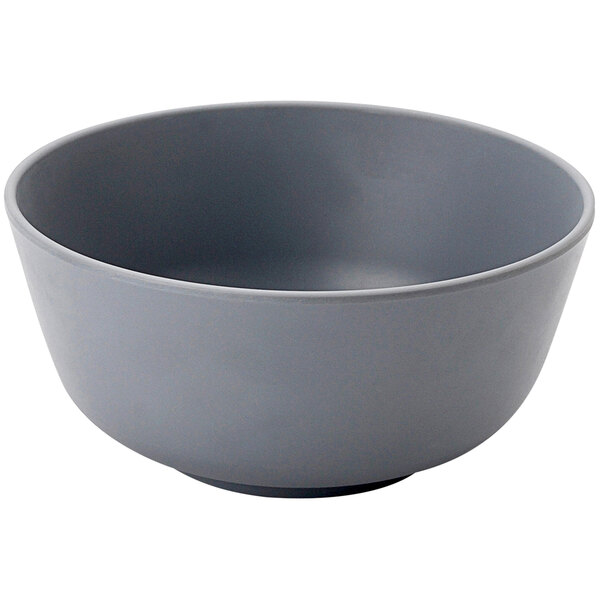 Bon Chef Matte Slate 16 oz. Melamine Bowl