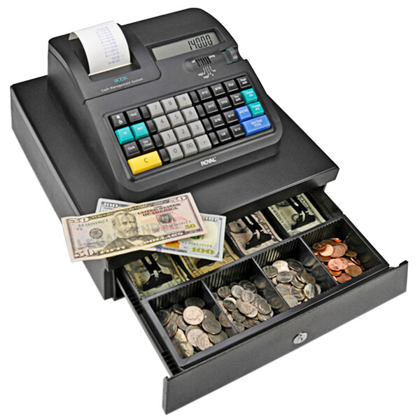 Royal Cash Register with Ink Printer 140DX