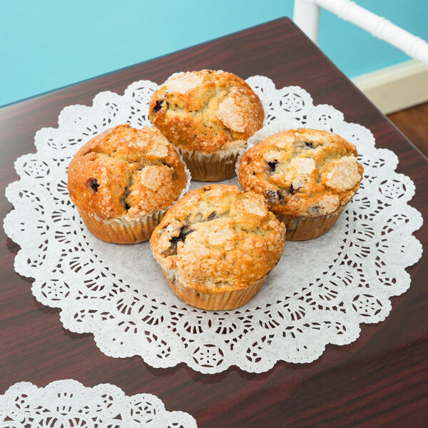 12" Lace Normandy Grease Proof Doilies - 500/Case