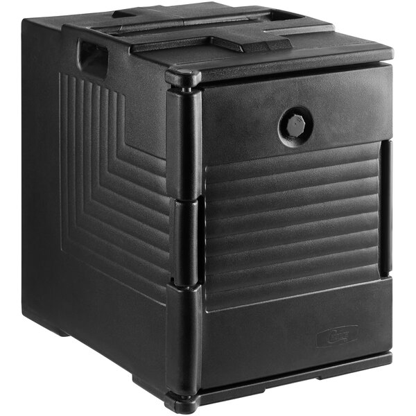 Choice Black Front Loading Insulated Food Pan Carrier 6 Full Size Pan Choice Black Front Loading Insulated Food Pan Carrier 6 Full Size Pan