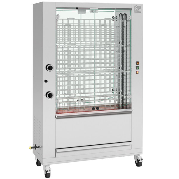 Rotisol-France FauxFlame Brasilia FFS1100-4E-SS Stainless Steel ...