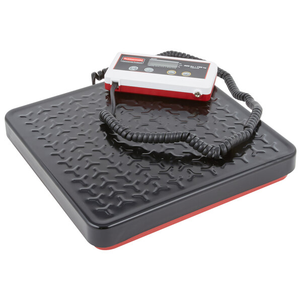 Rubbermaid FG404088 Pelouze 400 lb. Digital Receiving Scale with Remote ...