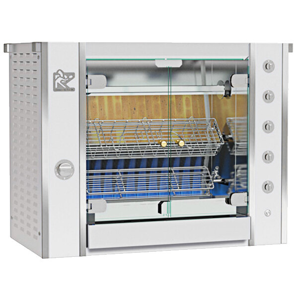 Rotisol-France GrandFlame GF975-2G-SS Stainless Steel Natural Gas ...