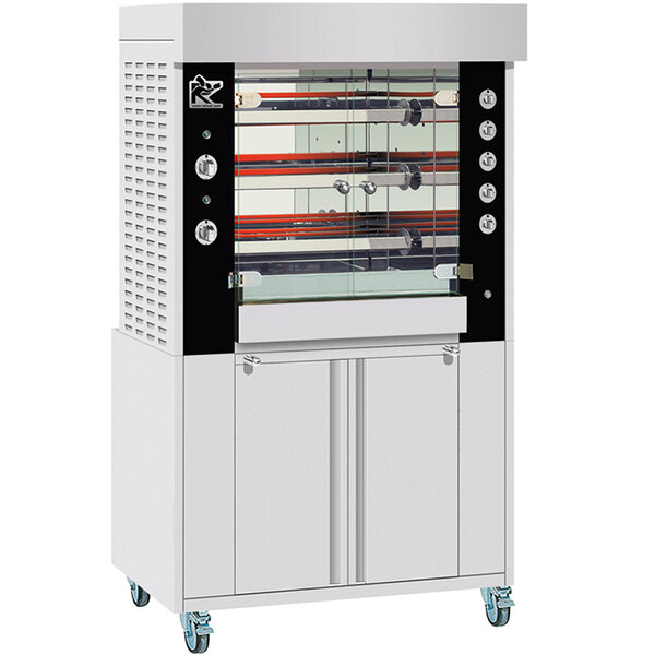 Rotisol-France GrandFlame GF975-2E-SS Stainless Steel Electric ...