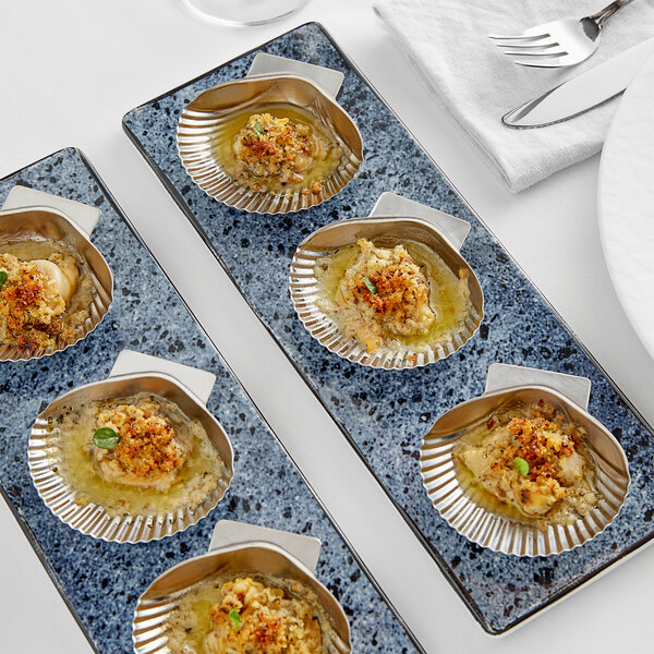 Outset® 76494 3 1/4" X 3 1/4" Stainless Steel Reusable Clam Grill Shell ...