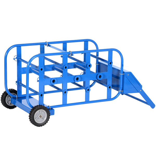 Vestil WIRE-D-E Mobile Wire Reel Caddy with 11 Spool Bars for 7" - 14 ...