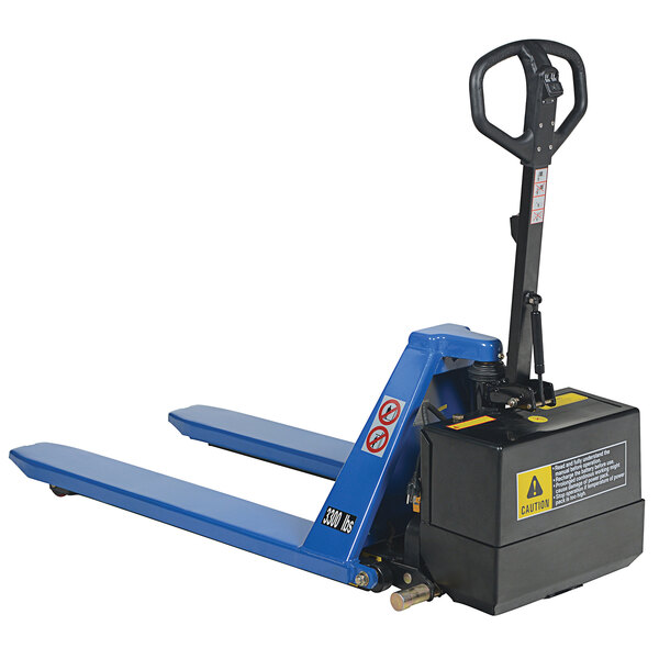 Vestil L-270-DC-HD 12V Battery-Powered Tote Lifter with 27" x 45" Forks ...