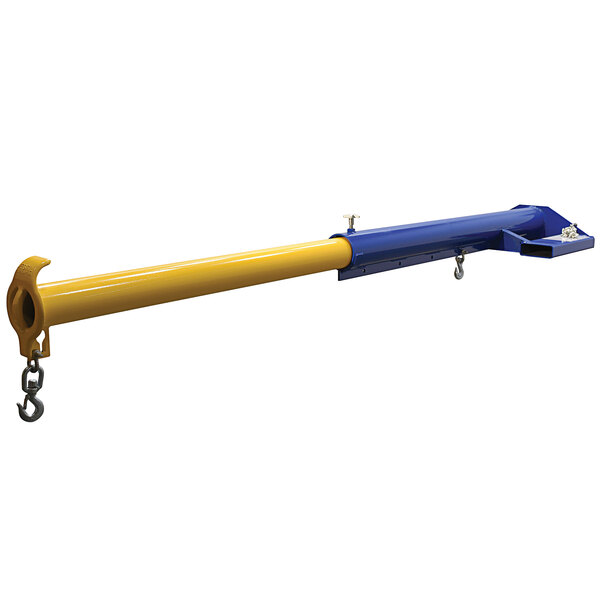 Vestil LM-EBT-4-24 Economy Telescoping Steel Lift Boom with 151 1/2 ...